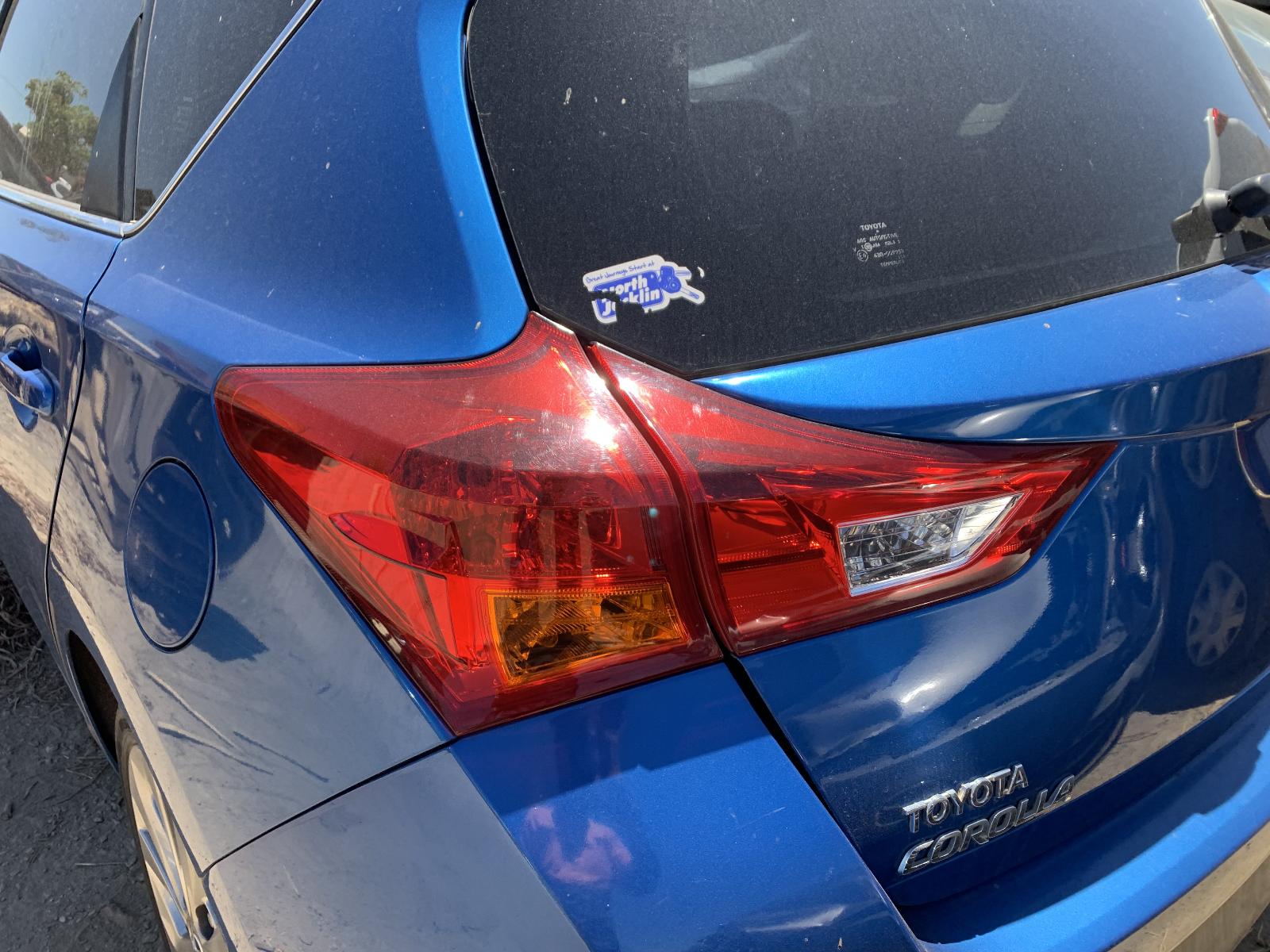 Right Rear Door Sliding Corolla Toyota 2014