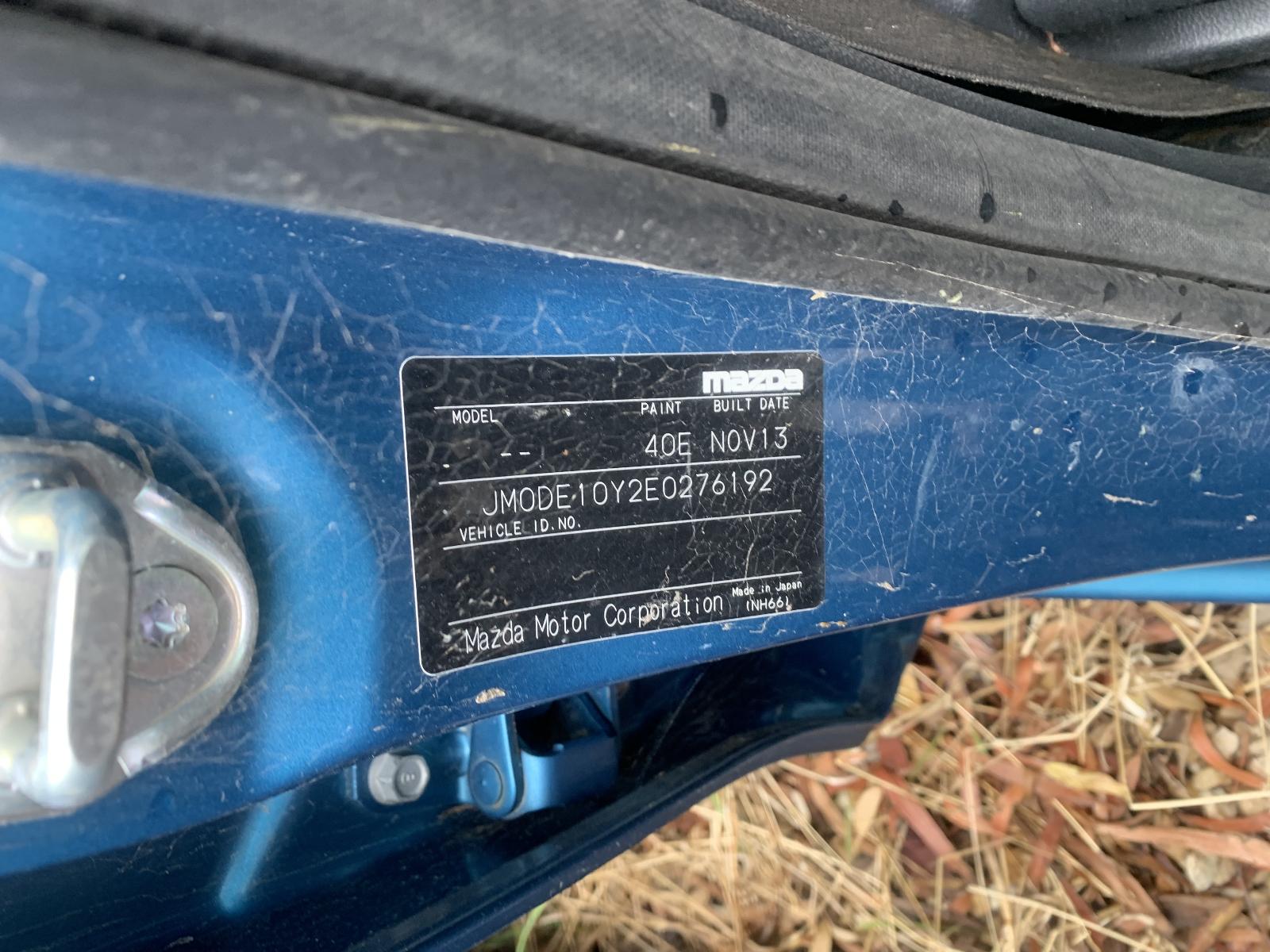 Rear Bumper 2 Mazda 2014